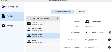 Setting Up Folder Synchronization in the SecureSafe Desktop App